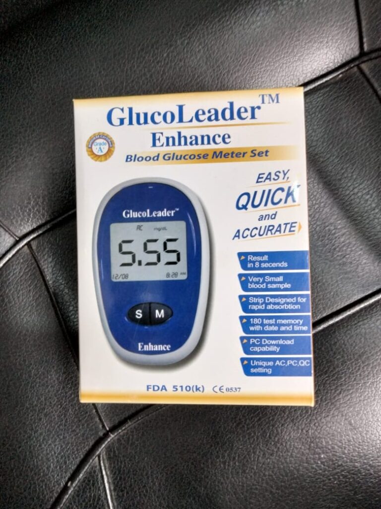 Gluco Leader Enhance Blood Glucose Test (Blue) - Cheaprate BD